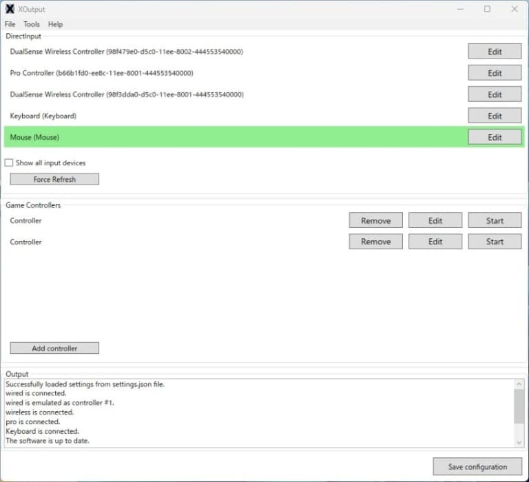 PS、SwitchなどのコントローラをXInputとして複数台PC接続する | majipon.jp まじポン！